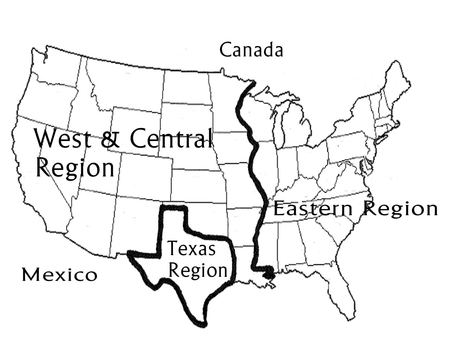 Geographic Regions – American Dorper Sheep Breeders' Society